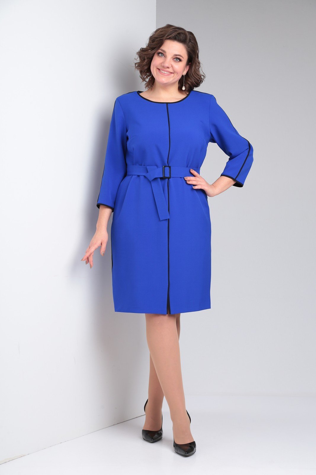 Платье 1876 электрик POCHERK купить в интернет магазине Велесмода